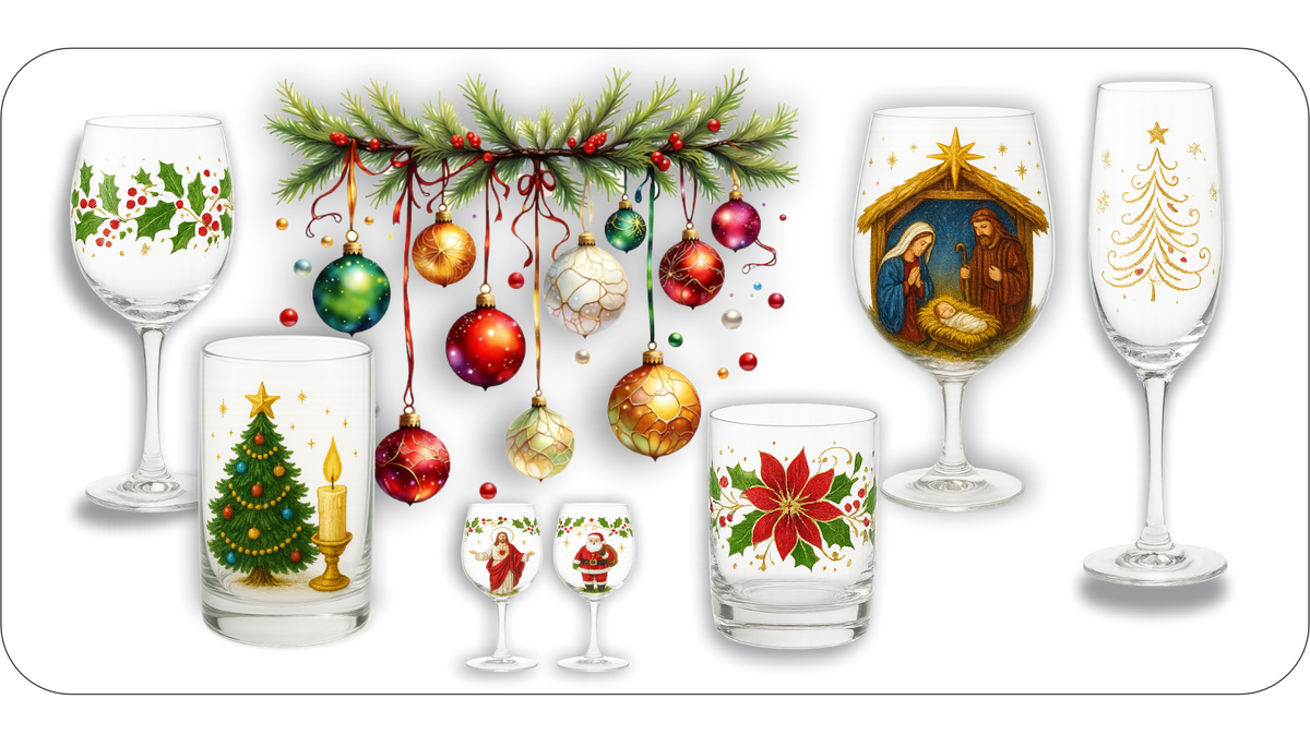 Most Common Christmas Glass Gift | Custom Wine Glasses for B2B | MSN ...